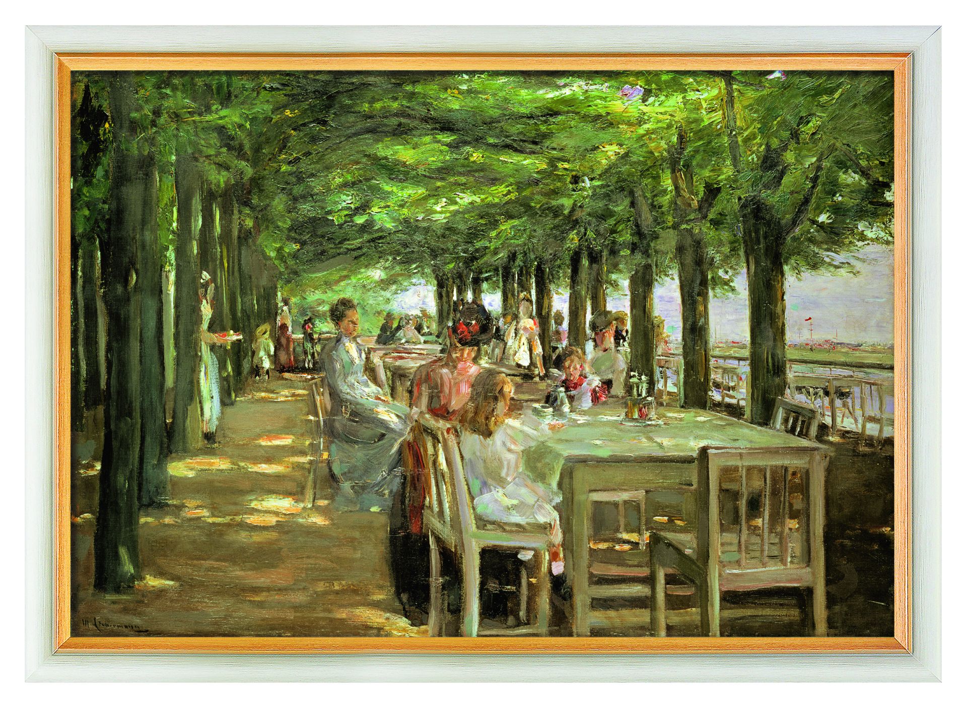 Gemälde "Terrasse im Restaurant Jacob" 1902 – Max Liebermann | Ideen ...